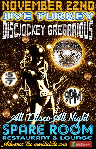 Jive Turkey Disco Dance Party Tickets Spare Room Restaurant And Lounge Portland Or Wed