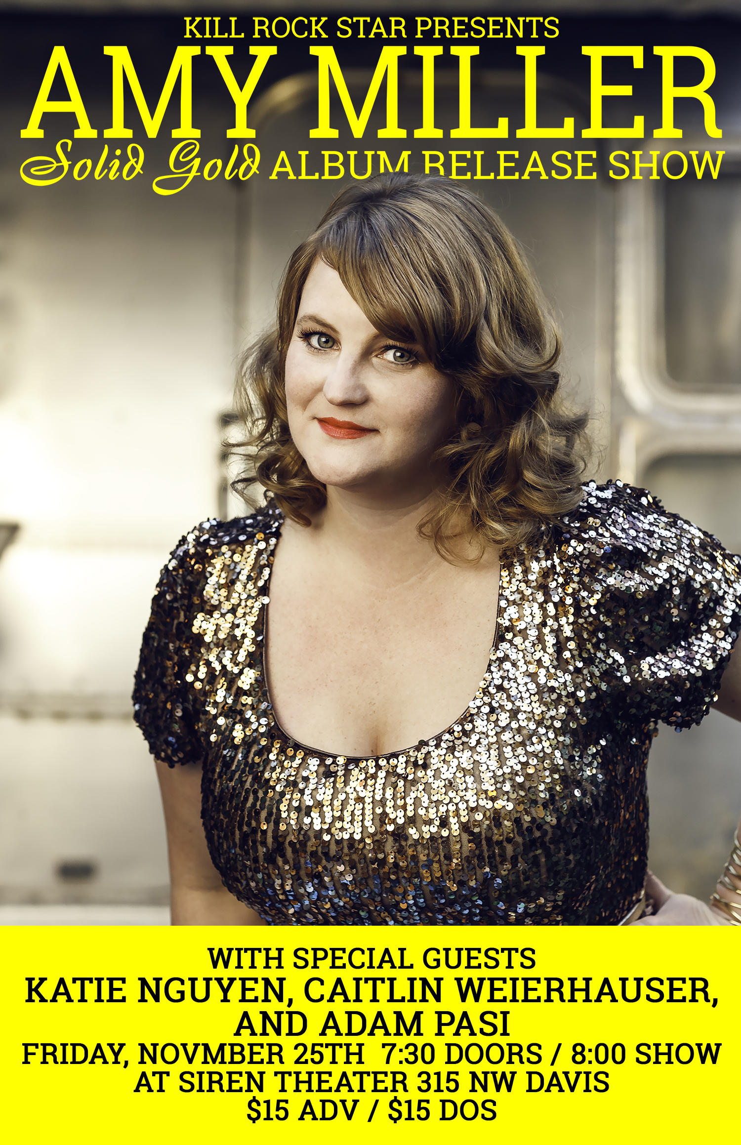 Amy Miller's Album Release Show Tickets | The Siren Theater | Portland ...