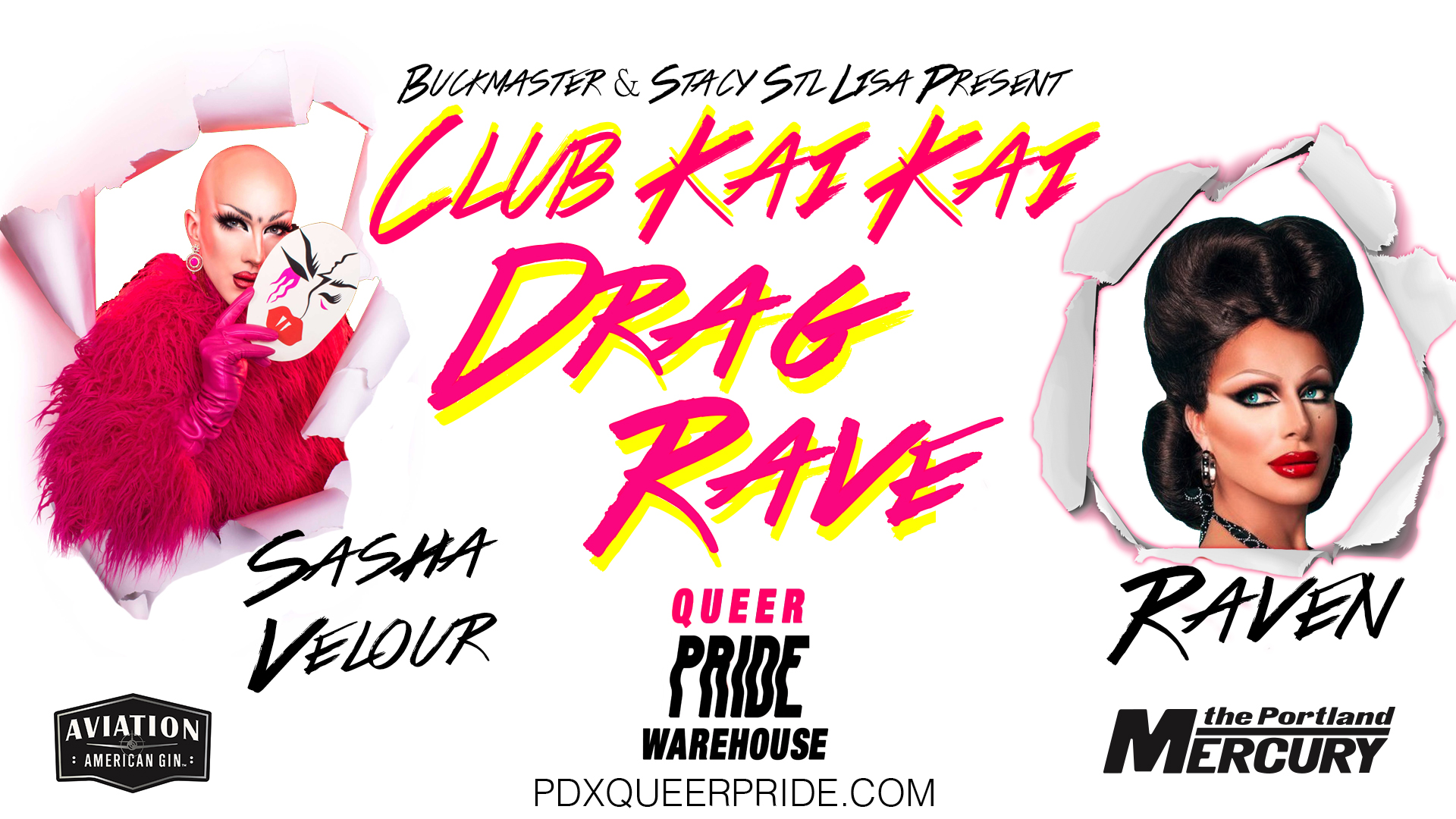 Club Kai Kai Pride Drag Rave w/ Sasha Velour & Raven Tickets | PDX ...